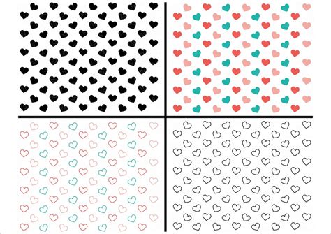 Heart Pattern Svg Bundle Valentine Svg Valentine Clipart Valentine