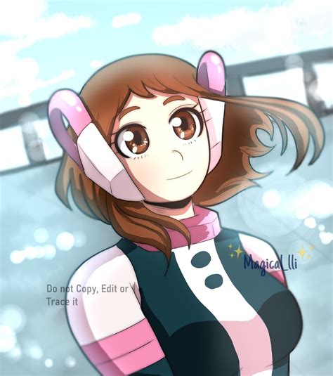 Ochako Uraraka Fanart By Me Rbokunoheroacademia