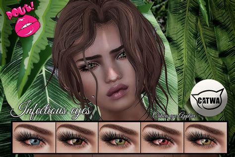 Second Life Marketplace Pout Infectious Eyes Catwa Eye Applier