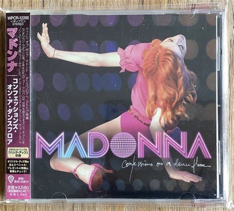Madonna Confessions On A Dance Floor Cd Album 2005 Japon Warnerwpcr