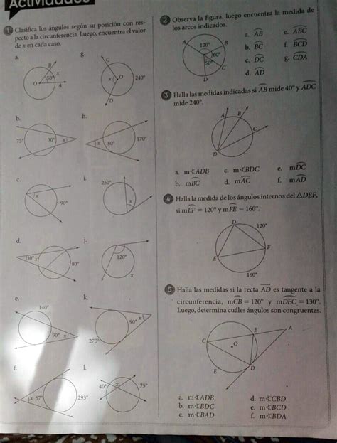 SOLVED Quien Me Ayuda Con Estos Ejercicios AcW Encucntra La Medida