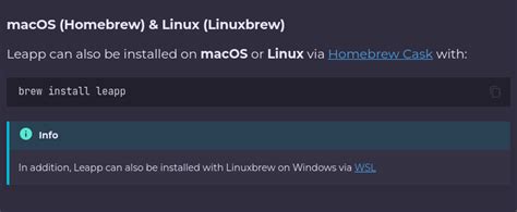 No Brew For Linux Issue Noovolari Leapp GitHub