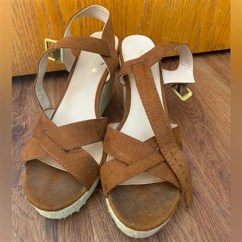 Montego Bay Club Shoes Montego Bay Club Wedge Sandals Poshmark