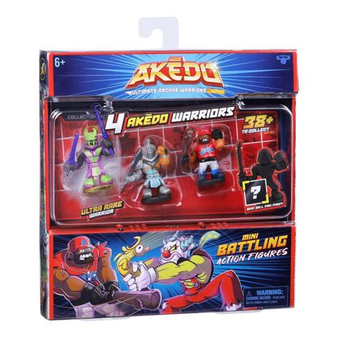 Четвертый коллекционный игровой набор Акедо 4 фигурки, Akedo купить в ...