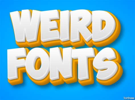 Werid Font One 25+ Best Weird Fonts For Unique Design Projects
