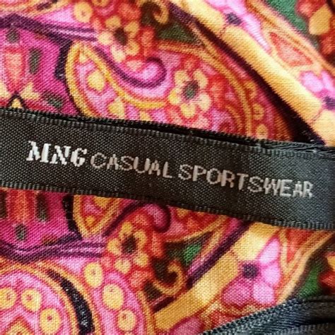 Mango Casual Sportswear Dresses Original Pink Purple Ruffled Tunic