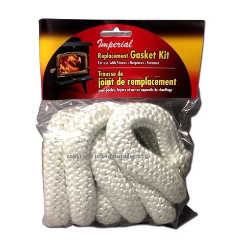 1 Bagged Fiberglass Wood Pellet Stove Gasket Rope Door Seal Ga0159