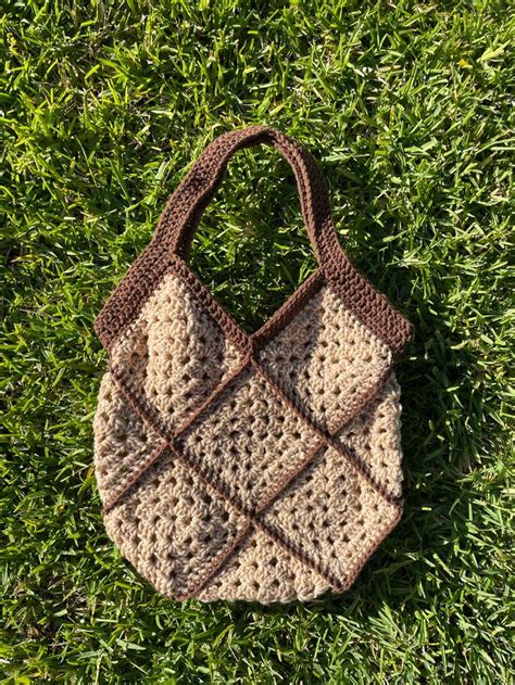 Granny Square Crochet Tote Bag Crochet Tote Bag Crochet Tote Crochet