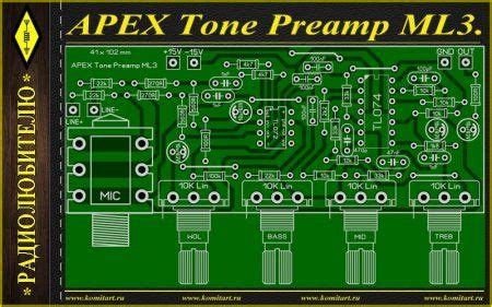 APEX Amplifier APEX Preamplifier APEX Equalizer APEX RIAA APEX Tone Control APEX Audio
