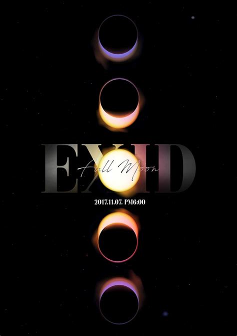EXID 4TH MINI ALBUM Full Moon Image Teaser R Kpop