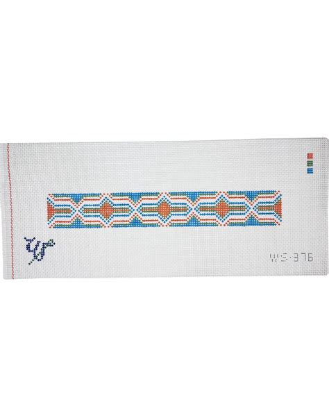 Granada Orange Key Fob The Needle Works