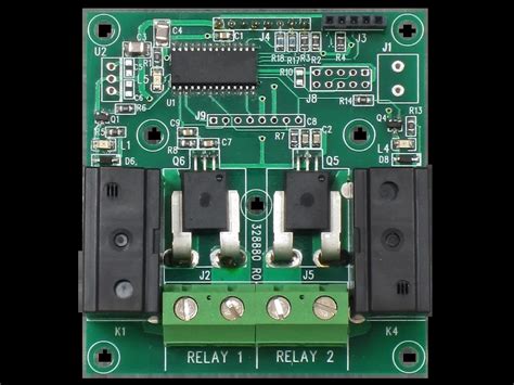 Relay Module With Current Sensing Phason Controls