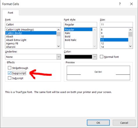 How To Do Superscript In Excel Spreadcheaters
