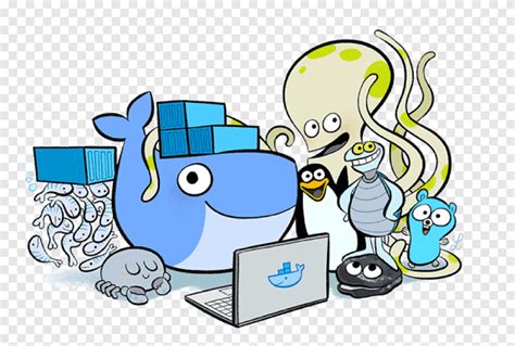 Docker Devops Linux Kernel Github Container Text Logo Png Pngegg