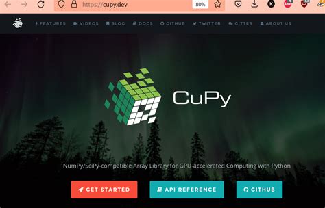 Cupy 102 のインストール（windows 上）