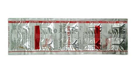 Controlled Release Sodium Valproate Valproic Acid Tablets 500 Mg At Rs