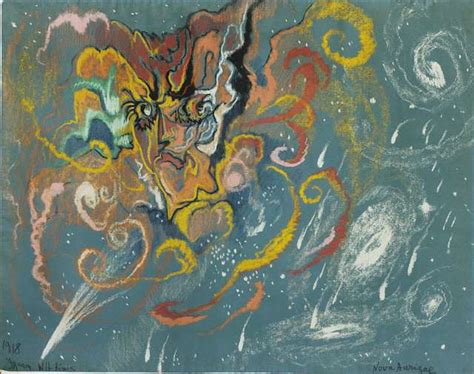 Witkacy Nova Aurigae A Drawing Of A Man With A Butterfly On His Head Picryl Public Domain