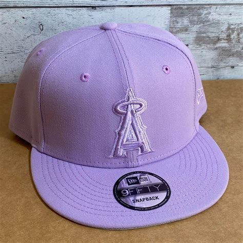 エンゼルス ニューエラ スナップバック9fifty パープルパステル紫キャップ 帽子