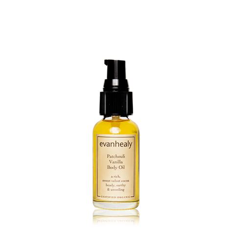 Patchouli Vanilla Body Oil Evanhealy