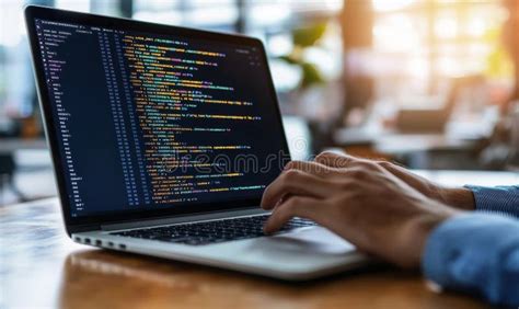 In A Contemporary Office A Consultant Is Configuring A Document