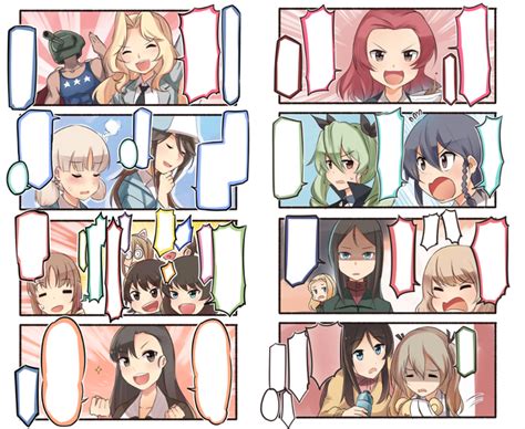 冬コミの新刊はガルパン本です。 各校が会議で集まる話ほか、web漫画再録 いど さんのマンガ ツイコミ仮