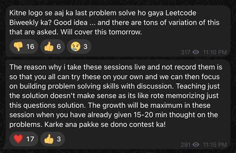 vivek gupta on linkedin dsa cp leetcode