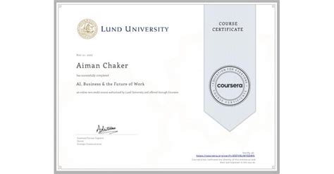 Ayman Samad On Linkedin Completion Certificate For Ai Business And The