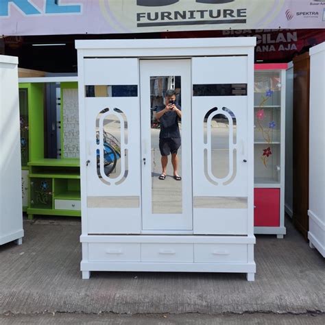 Jual FREE ONGKIR KM LEMARI PAKAIAN PINTU LEMARI PINTU SLIDING LEMARI BAJU PINTU