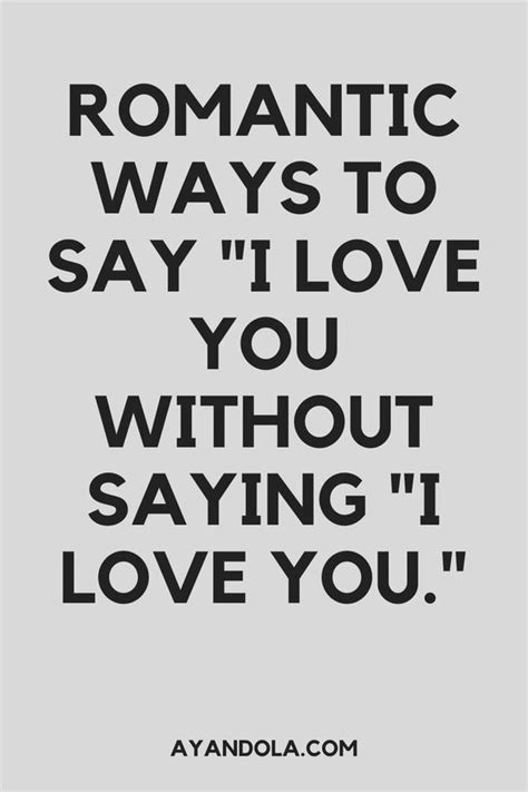 Romantic Ways To Say I Love You In 2024 Romantic Words Romantic Words For Her Seductive