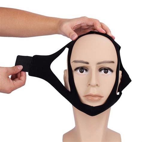 Faixa De Cabeça E Queixo Anti Ronco Durma Melhor 3 Pontos