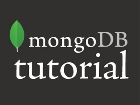 MongoDB Tutorial YouTube