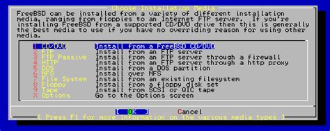 Installing FreeBSD Standard Installation FreeBSDwiki