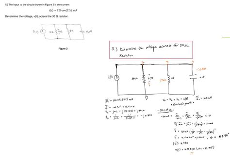 5 The Input To The Circuit Shown In Figure 2 Is Chegg