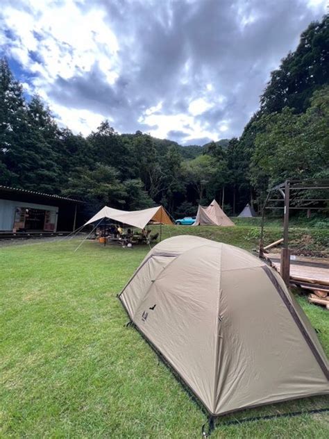 シゴオワ凸グル PR満載 TAKIBIBA CAMP グループキャンプ 区画サイト オートサイト skitさんのキャンプブログ