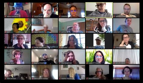 Screenshot Of 9 Am Zoom Faculty Meeting The Shield Online