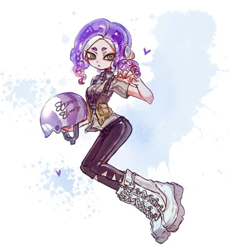 Octoling And Octoling Girl Splatoon And 1 More Drawn By