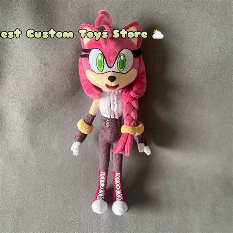 Sonic The Hedgehog Amy Plush Etsy