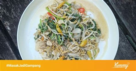 Resep Oseng Tauge Bayam Teri Sederhana Rumahan Di Yummy App