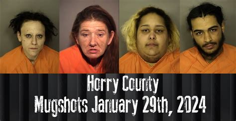 Horry County Mugshots January 29th 2024 WFXB