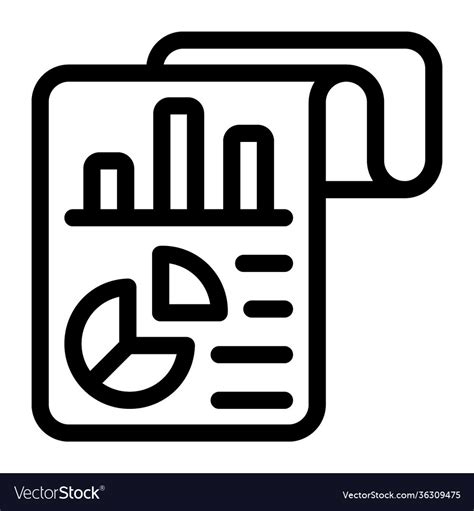 Business Report Royalty Free Vector Image Vectorstock
