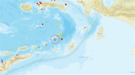 Gempa Bumi Terkini Kamis Pagi Agustus Magnitudo Di Lokasi Ini Tribun Gorontalo
