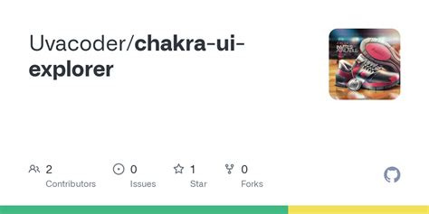 GitHub Uvacoder Chakra Ui Explorer