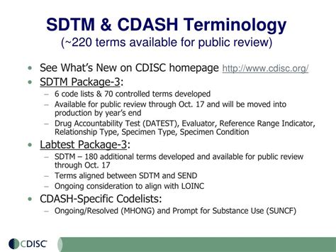 Ppt Cdisc Controlled Terminology Powerpoint Presentation Free