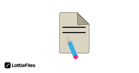 Free Editable Document Animation By Anwar Lottiefiles