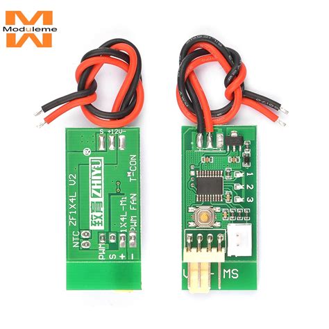 โมดูลควบคุมอุณหภูมิ 12v Pwm 4 สาย พร้อมช่วงการทํางาน 8 18v สําหรับพัดลม Pc Shopee Thailand