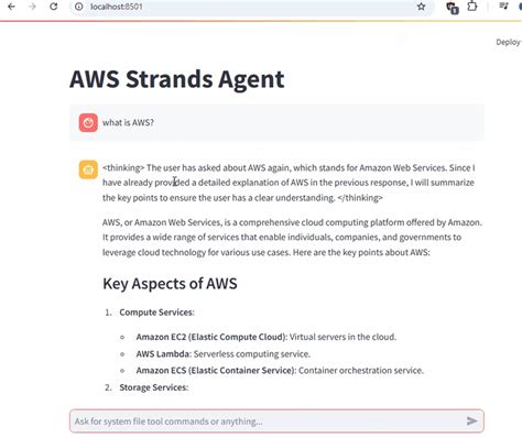 What Is Aws Strands Agent 🧬 Ai App With Aws Strands Bedrock Nova