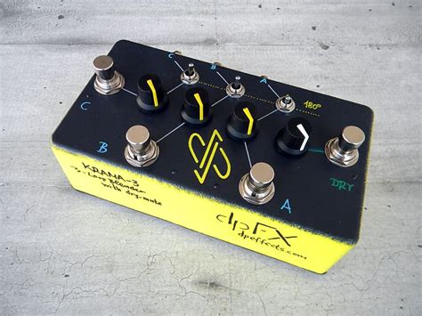 Dpfx Pedals Krama 3 Triple Loop Parallel Blender With Dry Reverb