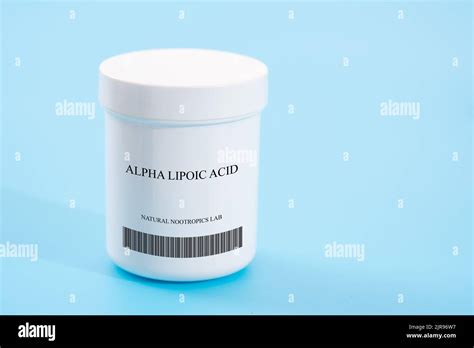 Alpha Lipoic Acid It Is A Nootropic Drug That Stimulates The
