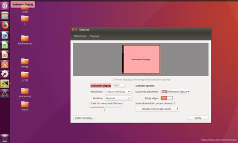 Ubuntu1604设置分辨率时显示unknown Displayubuntu显示未知display Csdn博客