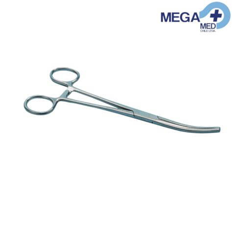 Pinza Kelly Curva 14 Cm Megamed Chile Ltda